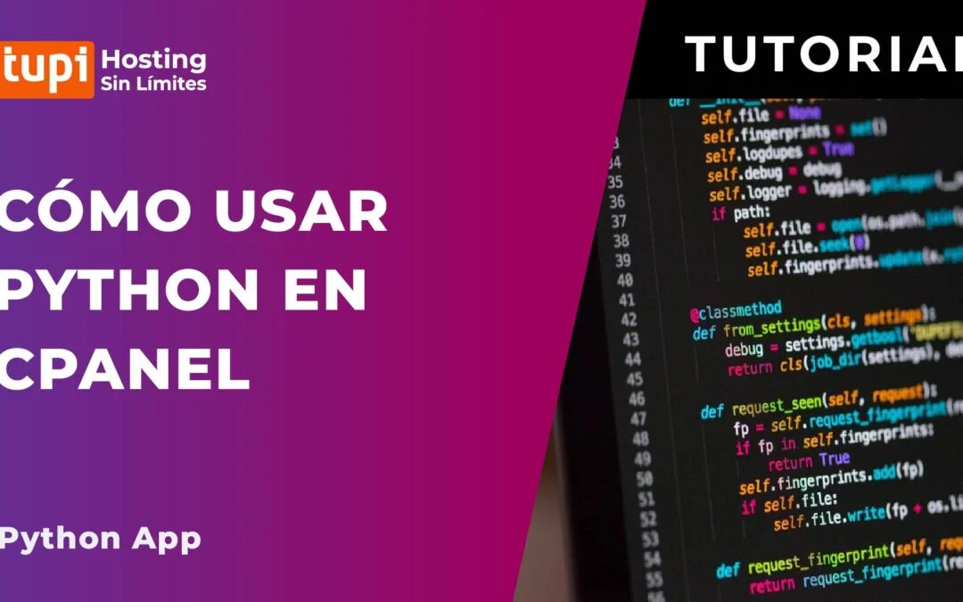 Como acceder a cPanel desde Tupi - Tupi Hosting